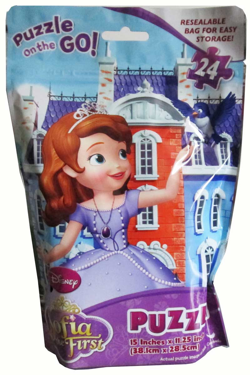 Sofia the First Disney Junior 24 Pc Jigsaw Puzzle on the go – Nature ...