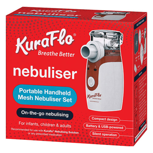KuraFlo Handheld Mesh Nebuliser – Nature Nurture