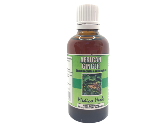 African Ginger (Siphonochilus aethiopicus) drops 50ml – Nature Nurture