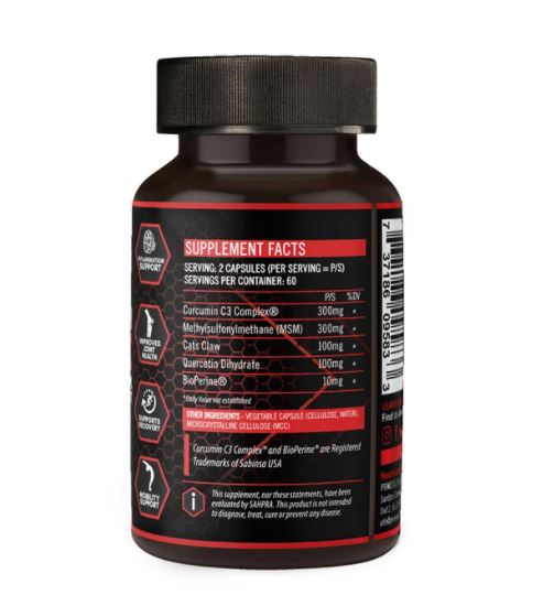 Primeself Inflammation complex 60 capsules – Nature Nurture