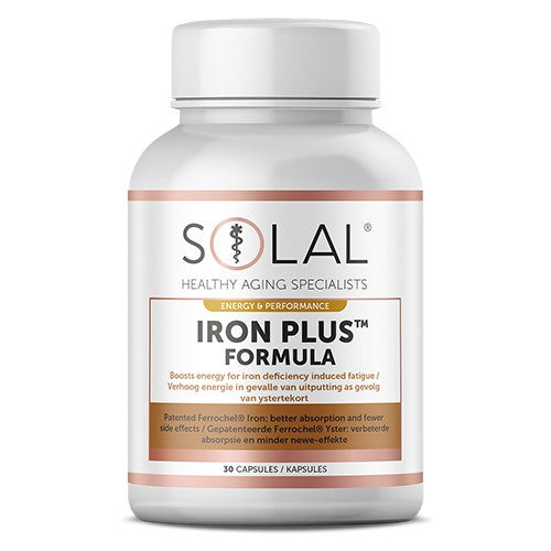 Solal Iron Plus Formula 30 Caps – Nature Nurture