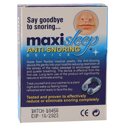 Maxisleep Anti Snoring device – Nature Nurture